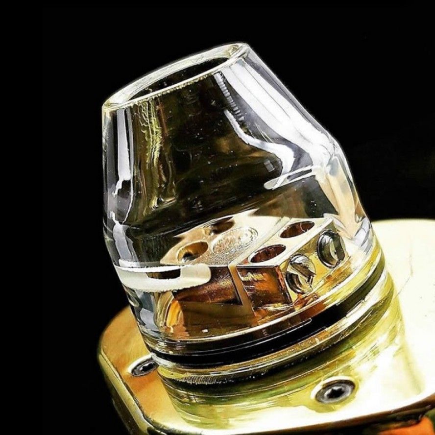 TRINITY GLASS HARDWARE GLASS BULLET CAP